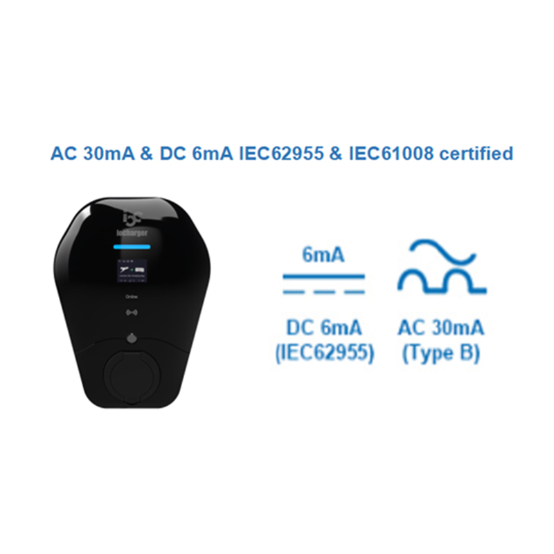 What is IEC 62955 DC 6mA current leakage protection?