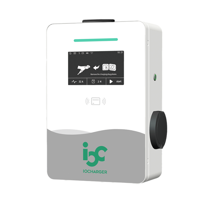 OCPP Mode 3 Commercial EV Charger,leve2 Public EV Charging Pile