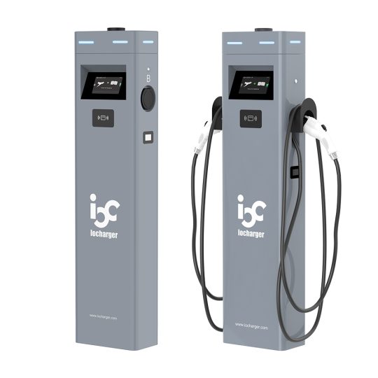 OCPP 2.0.1 OCPP 1.6J Compliant ISO15118 PnC Pedestal 2x7kW 2x22kW Dual ...
