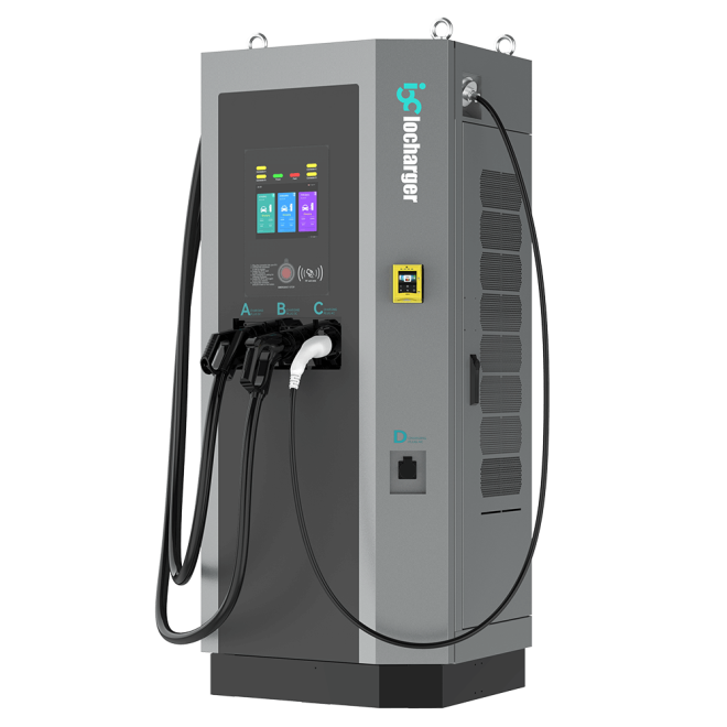AC & DC Combo EV Charger 3-in-1 EV Charging Station