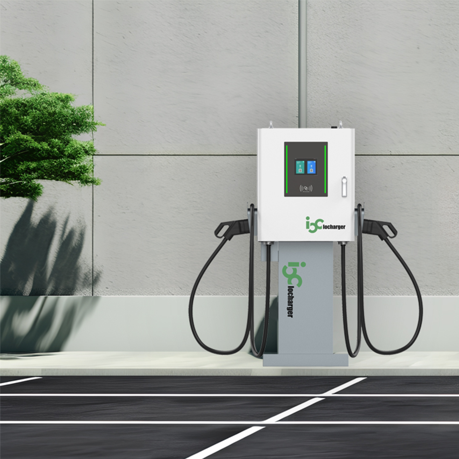 ISO15118 Plug&Charge V2G Level 3 OCPP 1.6J OCPP 2.0.1 30kW 60kW DC Wallbox - OCPP EV Charging ...